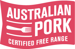 Australian Pork Certified Free Range - Small Logo Stickers – Australian ...